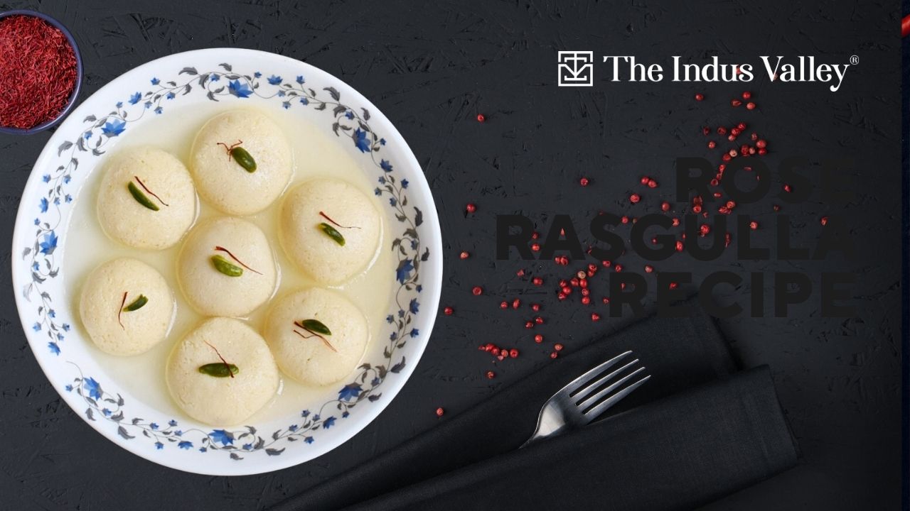 Rose RasGulla Recipe | Rasagulla Recipe | Eid Special | Indian Desert ...