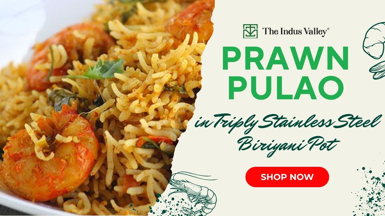 Prawn Pulao Recipe | Simple Prawn Pulao Recipe | Shrimp Pulao | The In ...
