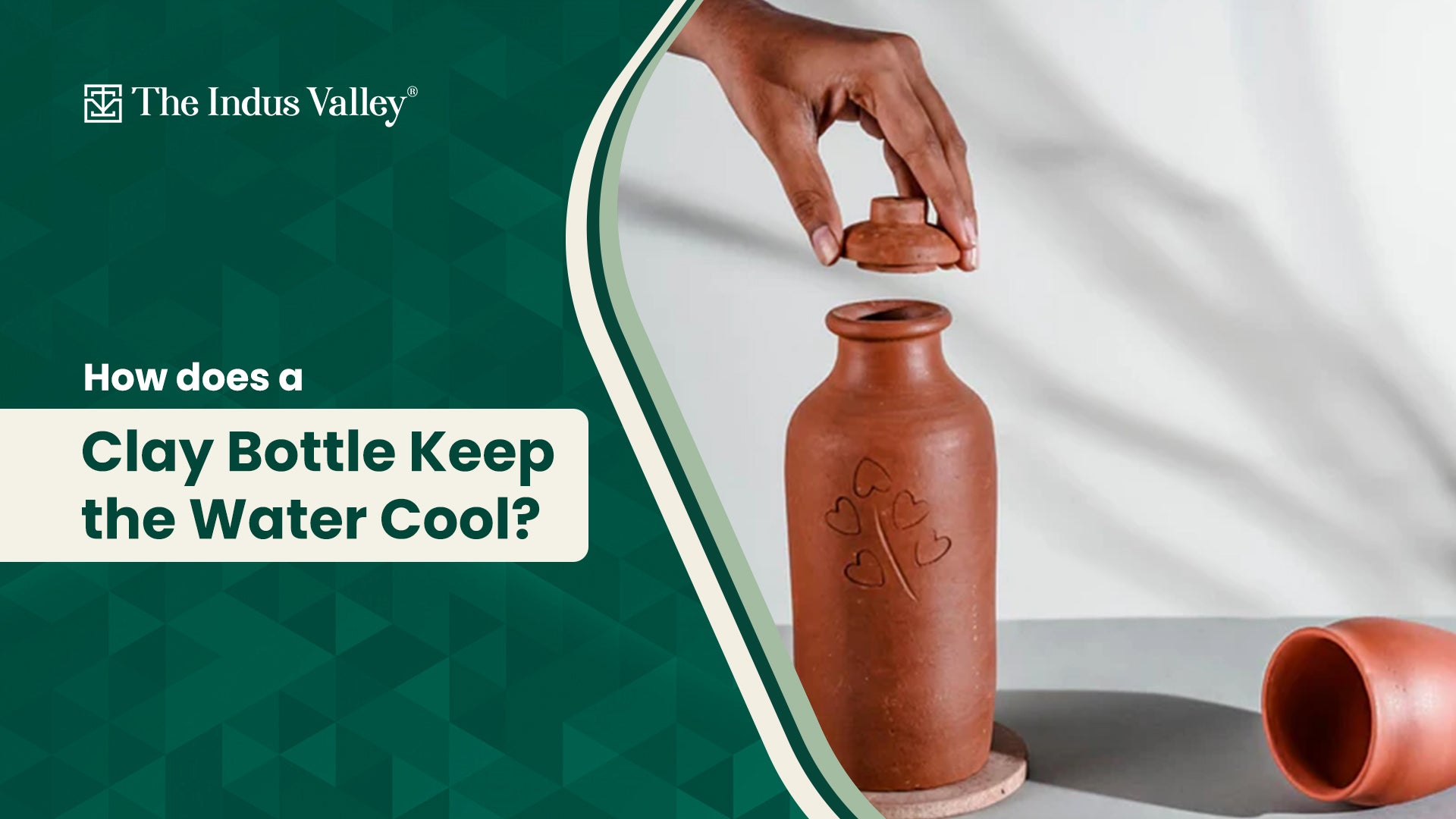 How Does A Clay Bottle Keep The Water Cool? | The Indus Valley