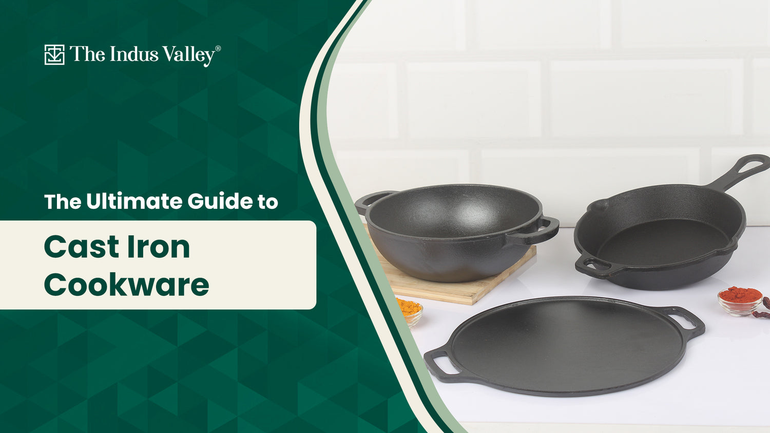 Best cast iron cookware in India to use at home | The Indus Valley