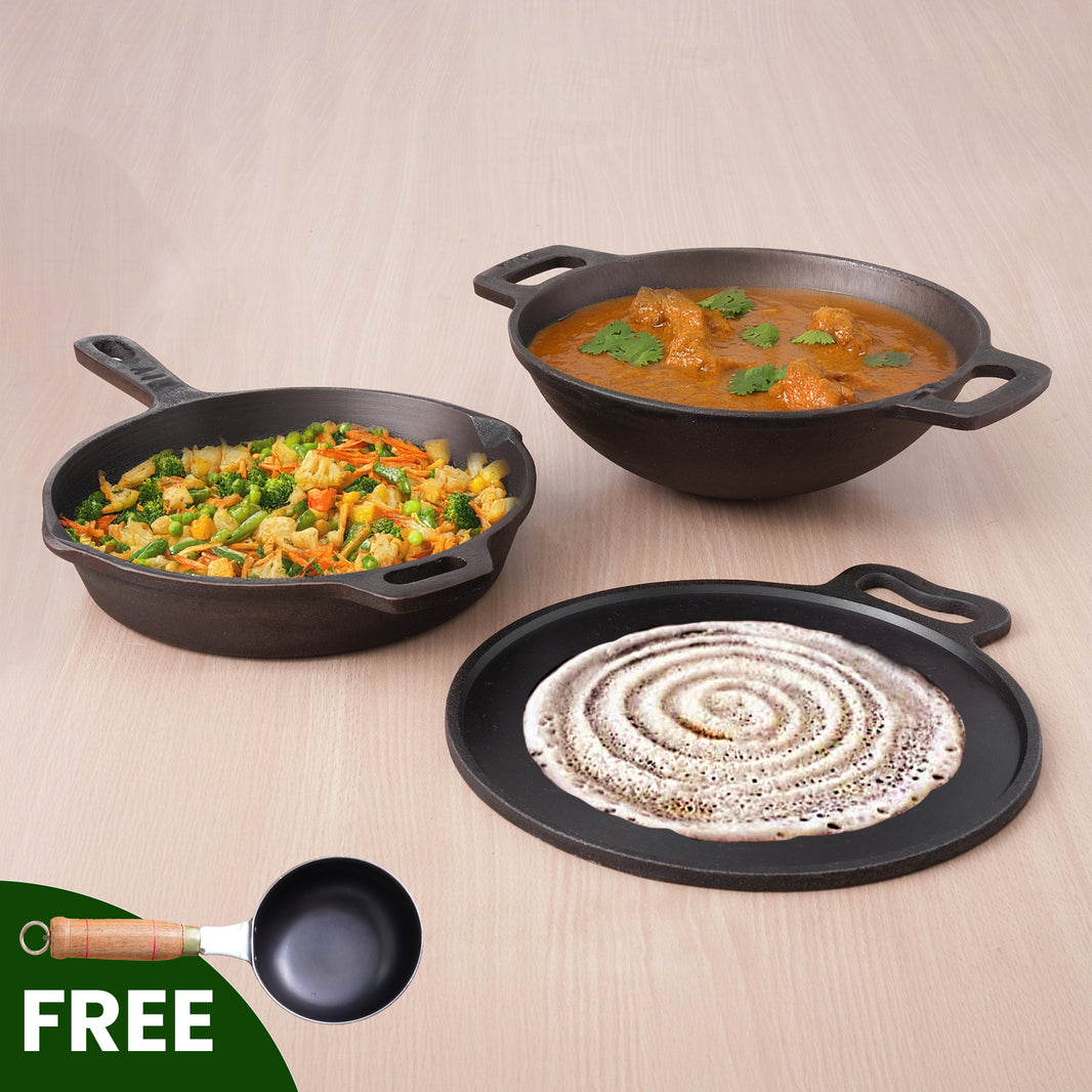 Super Smooth Cast Iron Cookware – The Indus Valley