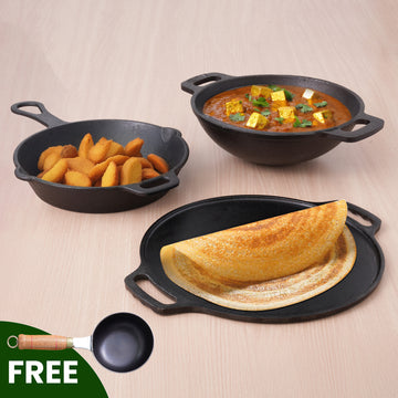 Buy India's No.1 Cast Iron Cookware @ Best Price - The Indus Valley