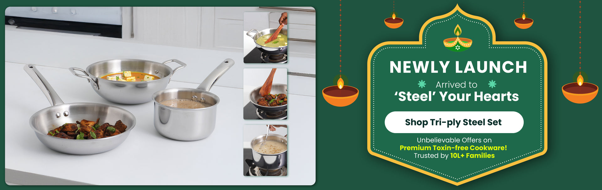 The Indus Valley - 100% Healthy Cookware | Toxin-free