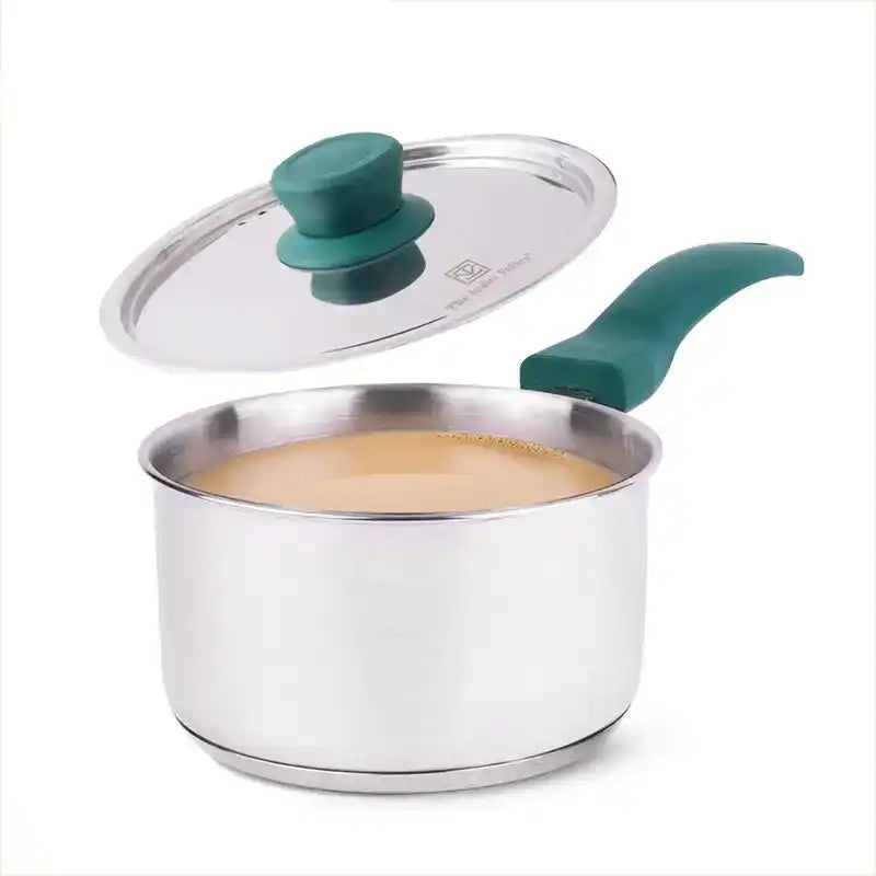 Buy Stainless Saucepan/Milk/Tea Pan with Lid Online at Best Prices in ...