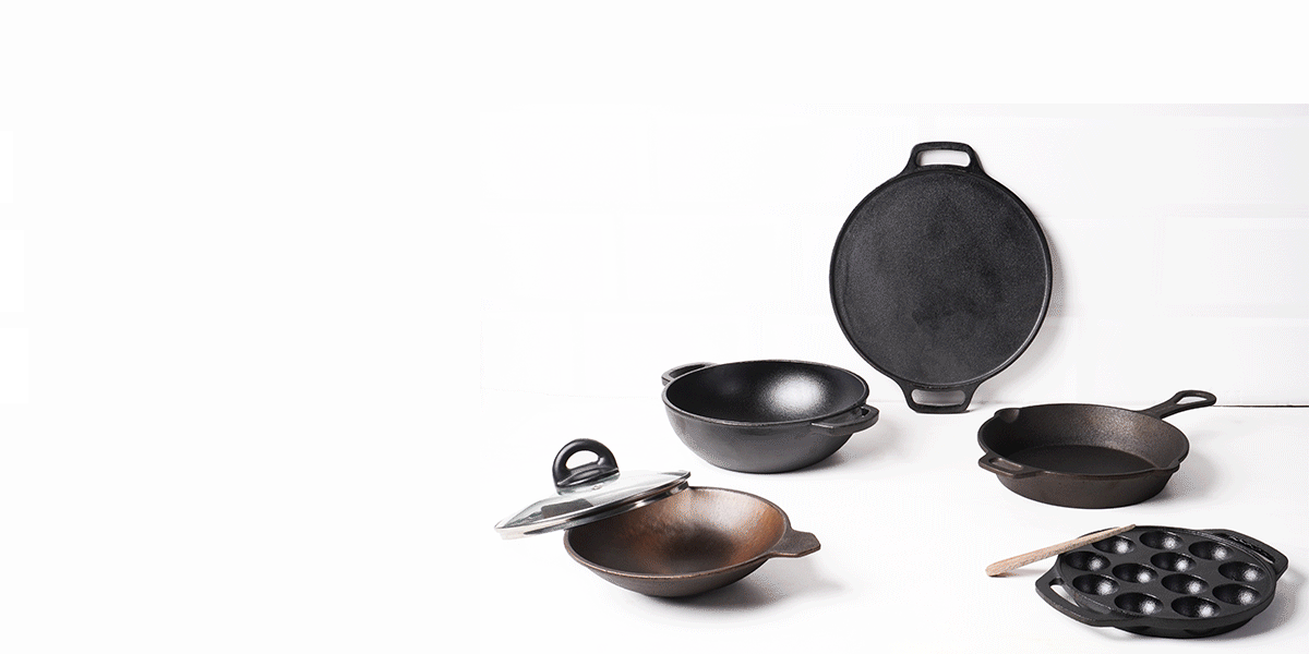 Buy India's No.1 Cast Iron Cookware @ Best Price - The Indus Valley