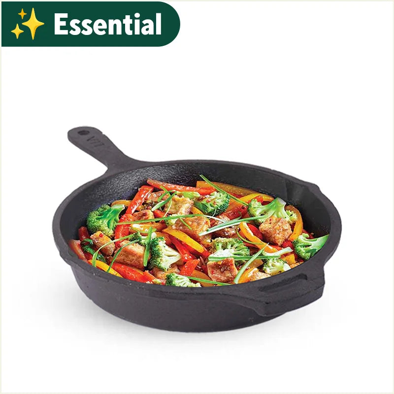 Buy Best Cast Iron Skillet/Fry Pan Online In India | The Indus Valley