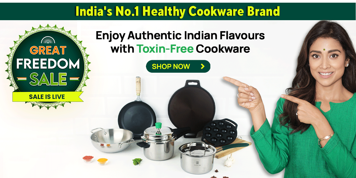 The Indus Valley - 100% Healthy Cookware | Toxin-free