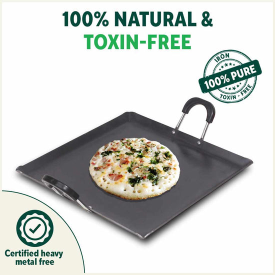 Buy Best Iron Square Dosa Tawa online at Best Price in India – The ...