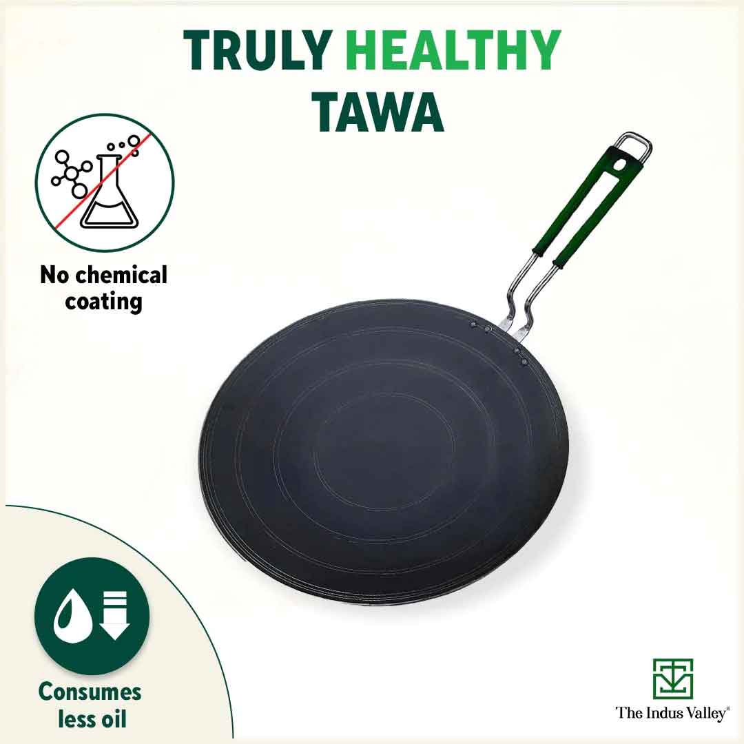Buy Iron Concave Tawa for Roti/Phulka Online at Best Price in India ...