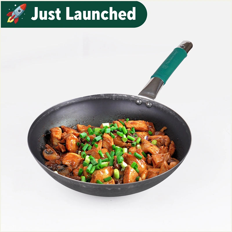 Buy Iron Chinese Wok Online at Best Price in India – The Indus Valley