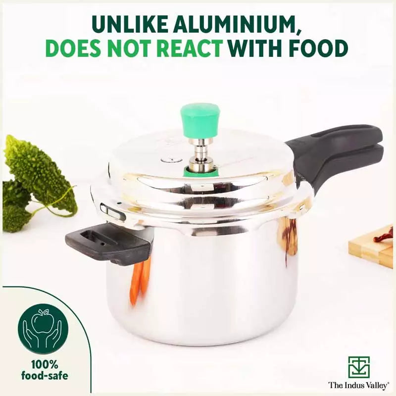 Buy Best Quality Triply Stainless Steel Pressure Cooker Combo Online ...