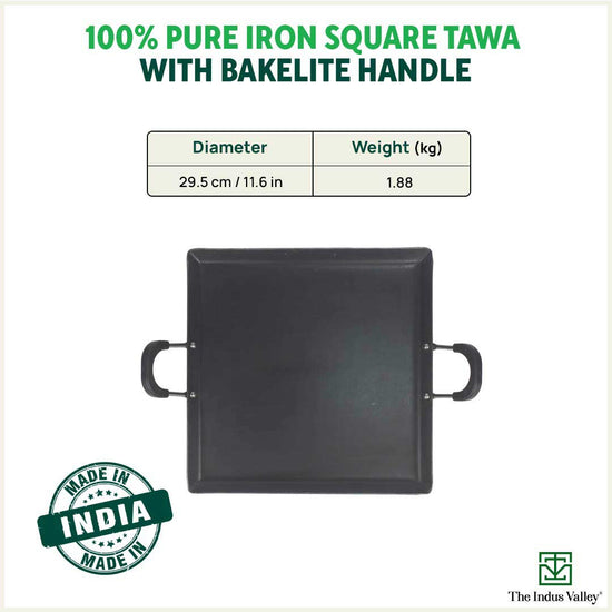 Buy Best Iron Square Dosa Tawa online at Best Price in India – The ...